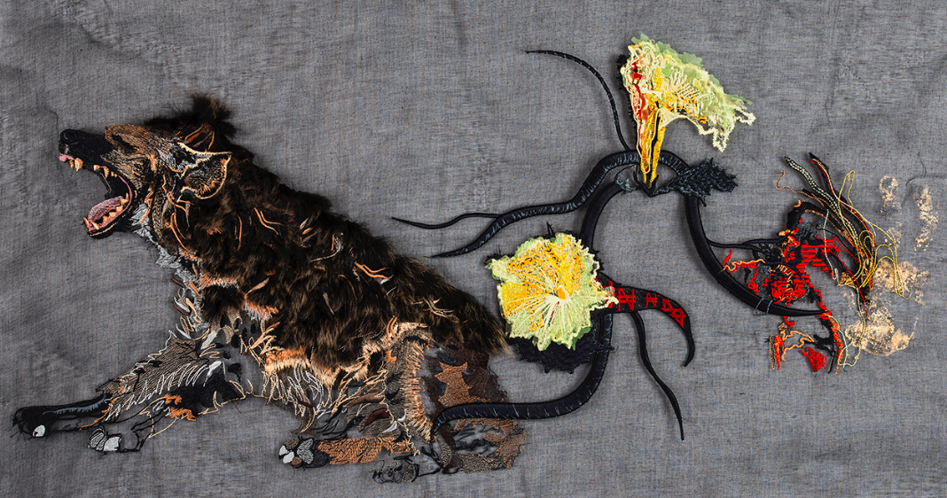 Stunning Bespoke Embroidery Art | Kia Designs - Residential Interior ...