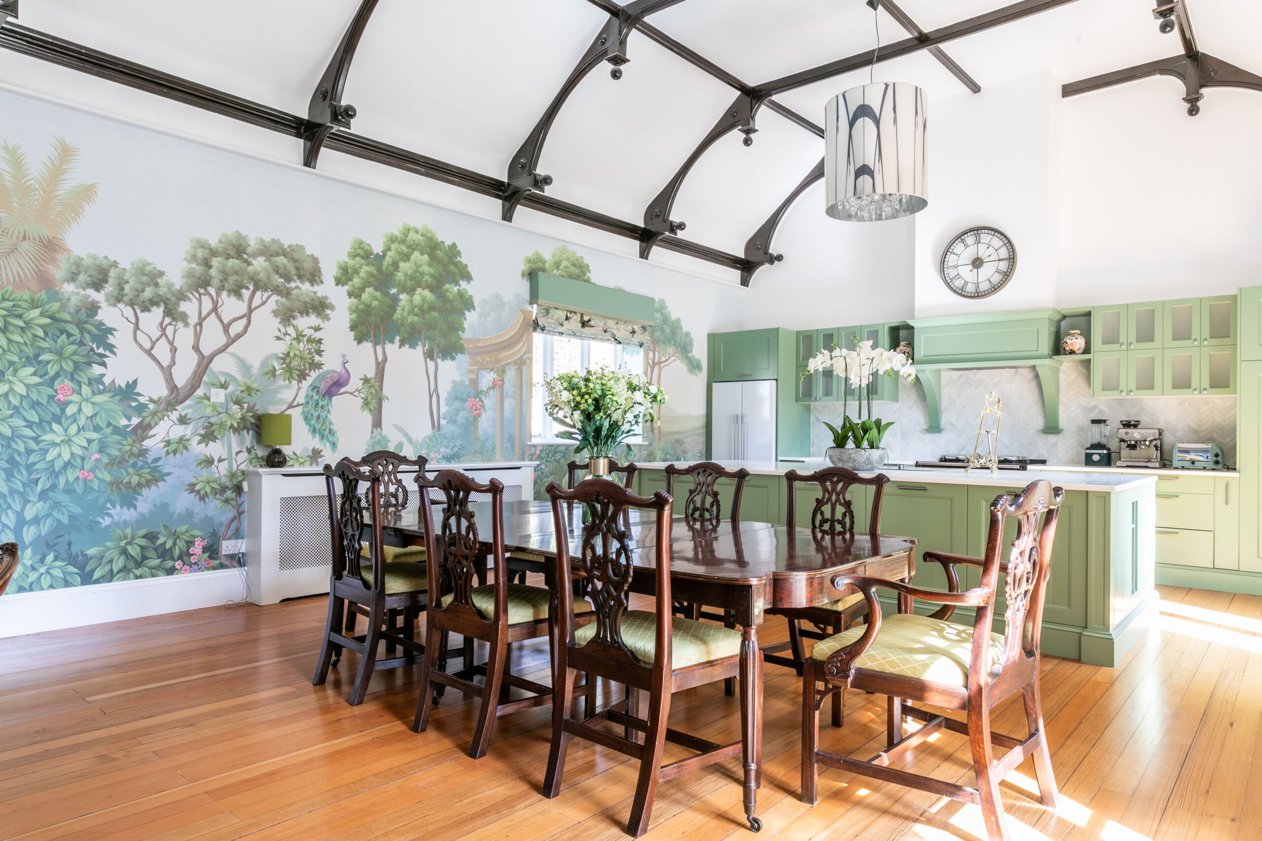 Open Planned Living in Grade II Listed Cornwall Manor House